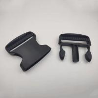 China SGS Black Plastic Strap Buckles OEM ODM 1 Inch Side Release Buckle for sale