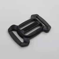 China Custom Size Handbags Plastic Tri Glide Buckle Hand Polishing Surface for sale