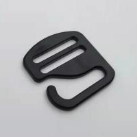 China Multi Sizes Three Way Buckle Plastic G Hook Adjustable Bra Strap Slide Hook for sale