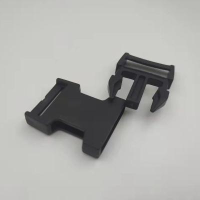 China OEM ODM 15mm Plastic Strap Buckles Simple Nylon Side Release Buckle For Bag for sale