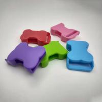 China Survival Bracelets Colorful 3/5'' Plastic Strap Buckles Apparel 2 Side Release Buckles for sale