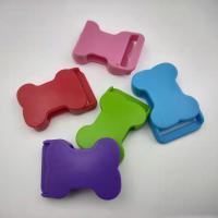 China Survival Bracelets Colorful 3/5'' Plastic Strap Buckles Apparel 2 Side Release Buckles for sale