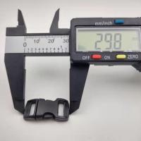 China 29.8*12.7mm Double Side Release Buckle Luggage Strap Buckles for sale