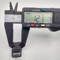 China 29.8*12.7mm Double Side Release Buckle Luggage Strap Buckles for sale