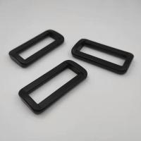 China 23.1mm*47.1mm Plastic Webbing Buckles L Shaped Backpack Strap Adjusters for sale