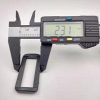 China 23.1mm*47.1mm Plastic Webbing Buckles L Shaped Backpack Strap Adjusters for sale