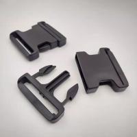China Easy Use Backpack Plastic Buckle Thin Flat 2 Inch Strap Adjuster for sale