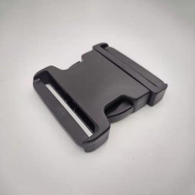 China Easy Use Backpack Plastic Buckle Thin Flat 2 Inch Strap Adjuster for sale