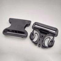 China Black Convenient Backpack Plastic Buckle 70.8mm*78.4mm for sale