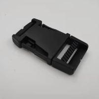 China Double Regulating 46.7mm Plastic Strap Buckles School Bag Side Quick Release Buckle for sale