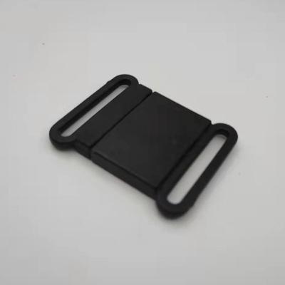 China 2.5cm*3.8cm Plastic Strap Buckles Paracord Dual Side Release Buckle for sale