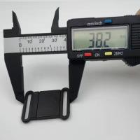 China 2.5cm*3.8cm Plastic Strap Buckles Paracord Dual Side Release Buckle for sale