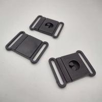 China 2.5cm*3.8cm Plastic Strap Buckles Paracord Dual Side Release Buckle for sale
