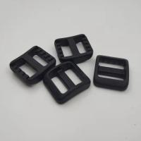 China 15.9mm*18.1mm Back Pack Buckle Triglide Plastic Rucksack Clips for sale