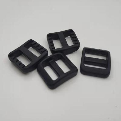 China 15.9mm*18.1mm Back Pack Buckle Triglide Plastic Rucksack Clips for sale