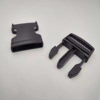 China 15mm To 51mm Black Backpack Plastic Buckle L Shaped for sale