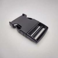 China 15mm To 51mm Black Backpack Plastic Buckle L Shaped for sale