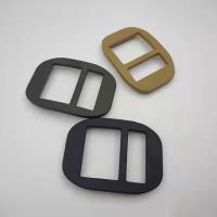 China 80.1*55.5mm Brown Plastic Buckle Clip Replacement For Backpacks for sale