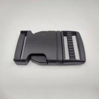China Black Plastic 1'' Side Release Buckle SGS Heavy Duty Dog Collar Buckles for sale