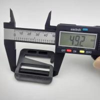 China 1.5 Inch Backpack Plastic Buckle 49.5mm*42.1mm Backpack Strap Clips for sale