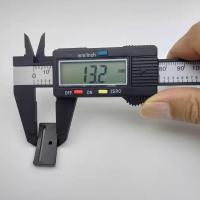China 13.2mm*29.3mm Black Backpack Plastic Buckle For Bag for sale