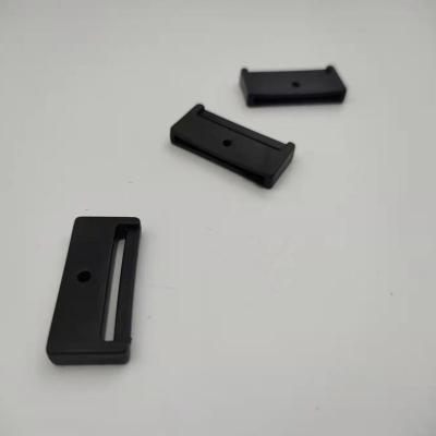 China 13.2mm*29.3mm Black Backpack Plastic Buckle For Bag for sale