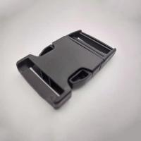 China 32.7mm*38.3mm Two Side Release Buckles Luggage Bag Safety Plastic Buckle for sale