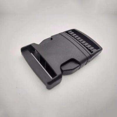 China Well Flatted 38mm Dual Adjustable Side Release Buckle Parachute Buckle 1.5 Inch for sale