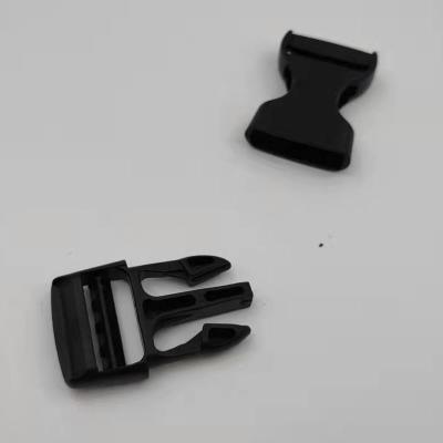 China Custom Logo 2 Side Release Buckle 34.3mm*23.6mm Fashionable Front Buckle for sale