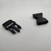 China Custom Logo 2 Side Release Buckle 34.3mm*23.6mm Fashionable Front Buckle for sale