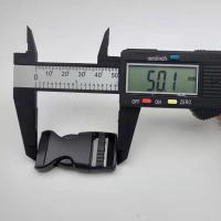 China 5.0cm Flexible Stroller Harness Buckle Rectangular Outdoor Belt Buckle for sale