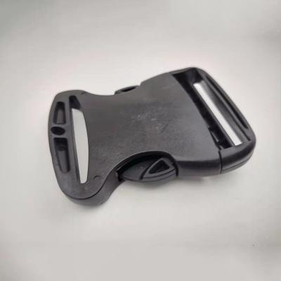 China 4cmx8cm Double Side Release Buckle School Bag 2 Inch Plastic Buckle for sale