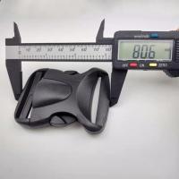 China 4cmx8cm Double Side Release Buckle School Bag 2 Inch Plastic Buckle for sale