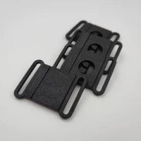 China Eco Friendly Square Mini Double Side Release Buckle 20x30mm for sale