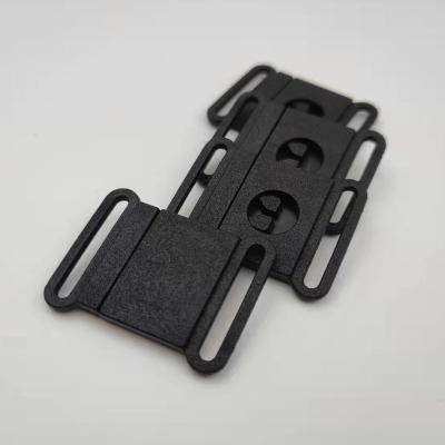 China Eco Friendly Square Mini Double Side Release Buckle 20x30mm for sale