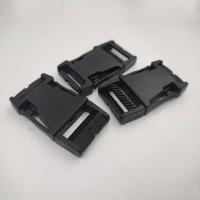 China OEM ODM 1.5'' Side Release Buckle Flat Dual Adjustable Buckle for sale
