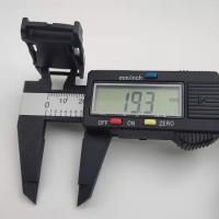 China 19.3mm Width Square Side Quick Release Buckle ODM Side Squeeze Plastic Clips for sale