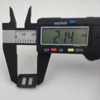 China 14.2mm*21.4mm Plastic Clasp Buckle School Backpack Triglides Slides for sale