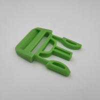 China CCIC Square Green 1 Inch Side Release Plastic Buckles For Handbags for sale