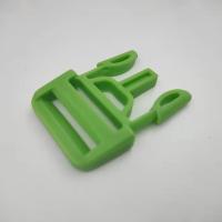 China CCIC Square Green 1 Inch Side Release Plastic Buckles For Handbags for sale