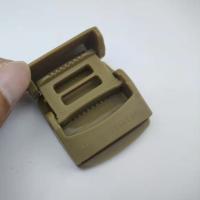 China Dark Yellow Fanny Pack Buckle 59.4mm*41.7mm Cam Lock Lever Plastic Buckles for sale