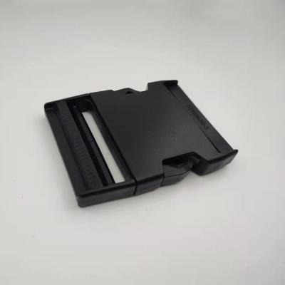 China Custom POM Center Release Plastic Buckle 12mm Thick National Molding Buckle for sale