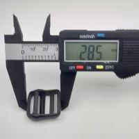 China 28.5mm*24.7mm Customized Plastic Clasp Buckle For Backpack for sale