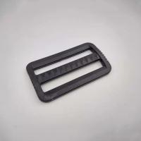 China Backpack POM Plastic L Shaped Webbing Tri Glide 31mm*24mm for sale