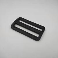China Easy Use Convenient Black Plastic Clasp Buckle Adjustable Plastic Tri Glide Slider for sale