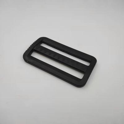 China Easy Use Convenient Black Plastic Clasp Buckle Adjustable Plastic Tri Glide Slider for sale