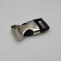 China Champagne Gold Small 15mm Side Release Buckle For Backpack for sale