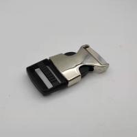 China POM PVC Field Repair Buckle 38mm Rose Gold Side Release Buckle for sale