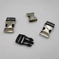 China Customized Metal Side Release Buckle 3/5'' 3/4'' Zinc Alloy Belt Buckle for sale