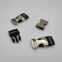 China Customized Metal Side Release Buckle 3/5'' 3/4'' Zinc Alloy Belt Buckle for sale